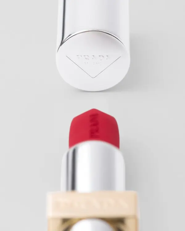 口紅 PRADA MONOCHROME HYPER MATTE R28 FUOCO R28 - FUOCO Prada Monochrome Hyper Matte lipstick - R28
